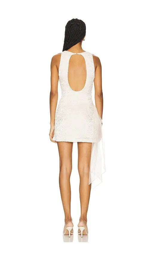 for love and lemons organza dress For love & lemons posie ruffle organza dress