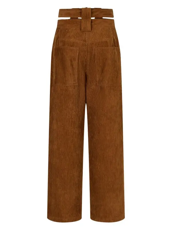 STUDIO TOMBOY Corduroy Trousers - Brown