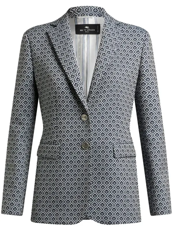 Etro Jacquard Blazer