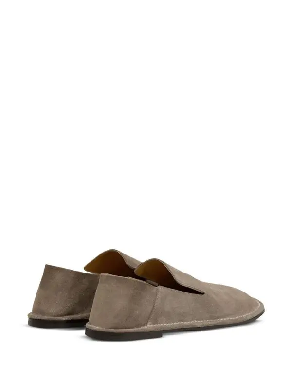Ami Suede Slippers - Neutrals