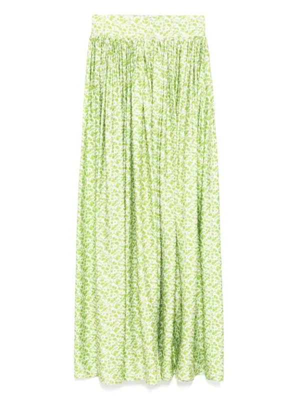 BAMBAH Flora Gathered Skirt