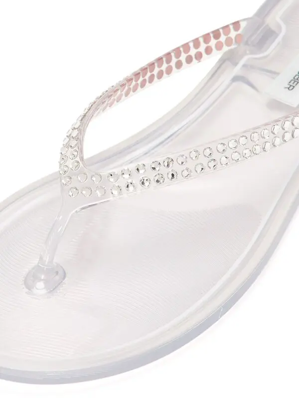 Christopher Esber Jo Crystal Flip Flops