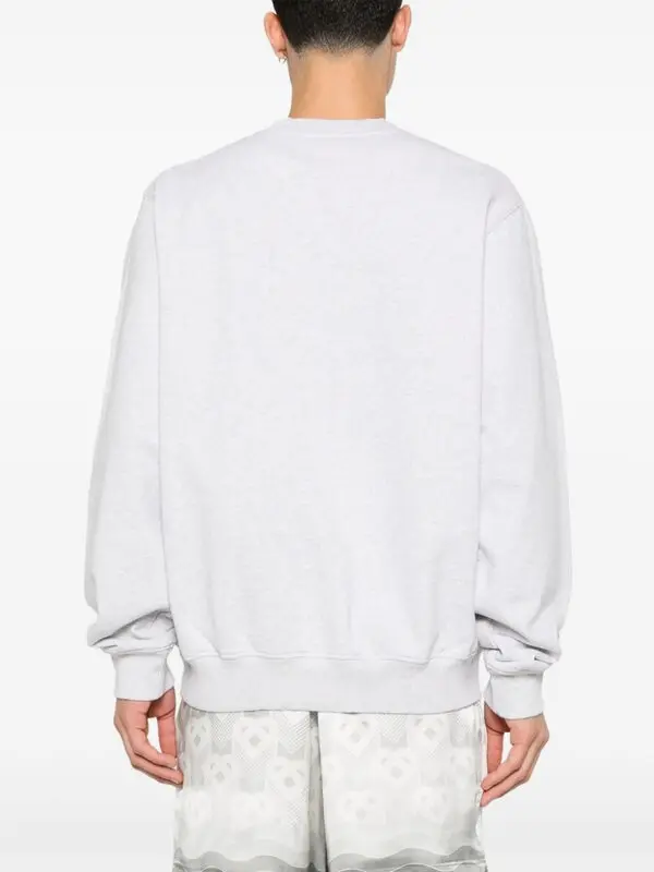 Casablanca Le Temple Du Sport Sweatshirt - Grey