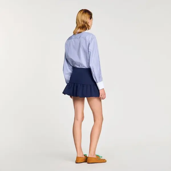 Sandro Flounced Skort