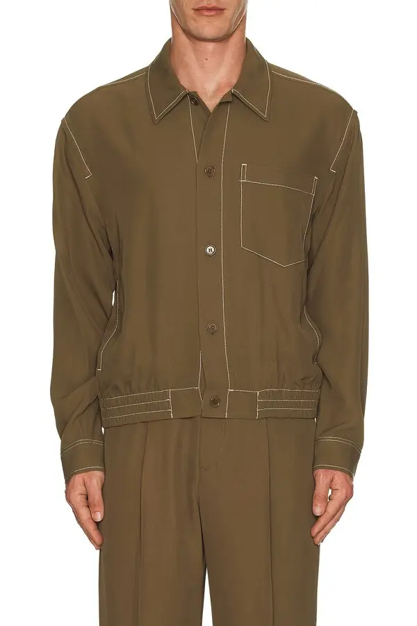 Simkhai Keith Blouson Shirt Jacket
