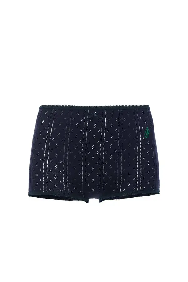 JW Anderson Pointelle Mini Short
