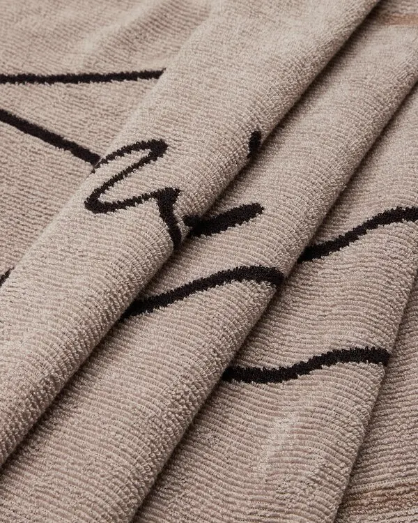 Giorgio Armani Jacquard Cotton Beach Towel