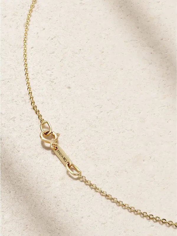 ANITA KO 18-karat Diamond Lariat Necklace