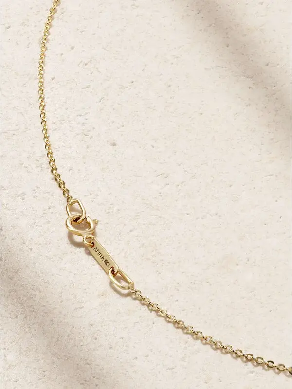 ANITA KO 18-karat Diamond Lariat Necklace