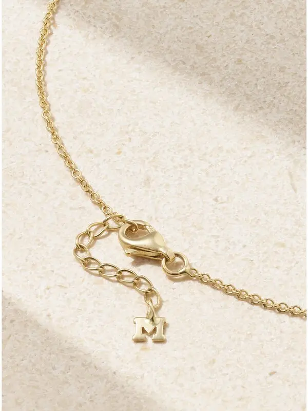 Mateo 14-karat Topaz Anklet