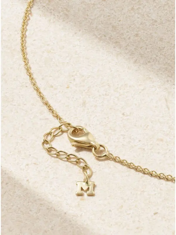 Mateo 14-karat Topaz Anklet