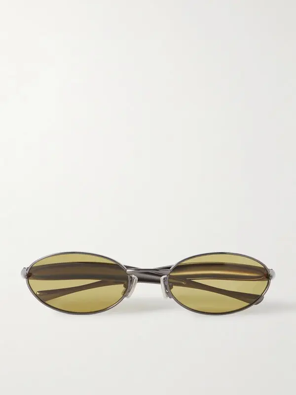 Bottega Veneta Sardine Sunglasses - Silver