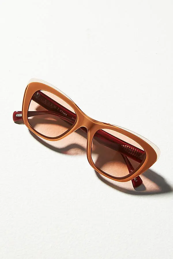 Raen Kimma Cat-eye Sunglasses - Brown