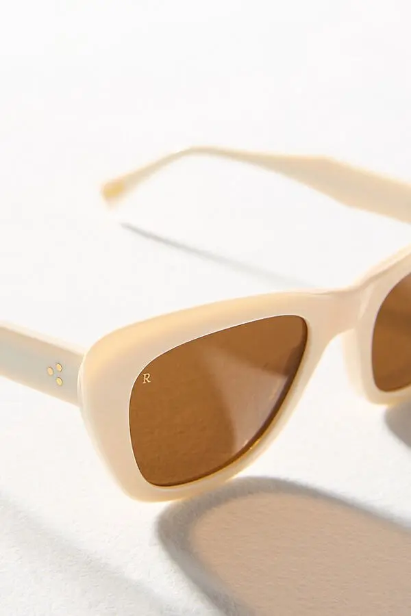 Raen Kimma Cat-eye Sunglasses - Cream