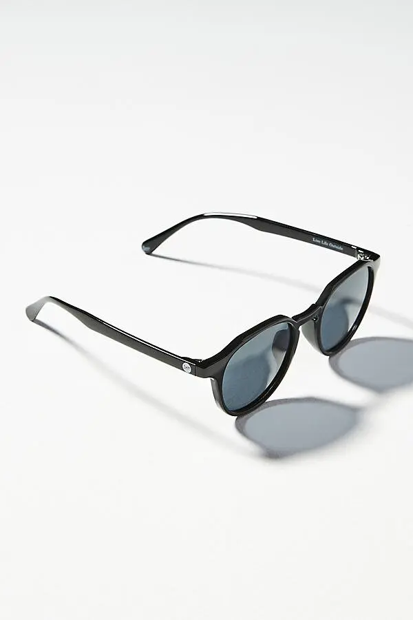 SUNSKI Vallarta Aviator Sunglasses - Black