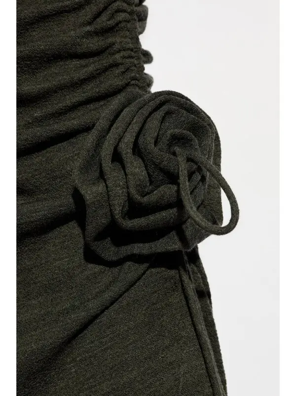 Burberry Wool Halterneck Gown