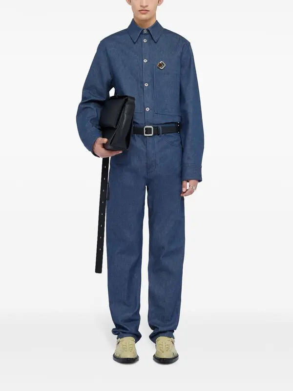 JIL SANDER Cotton Denim Overshirt
