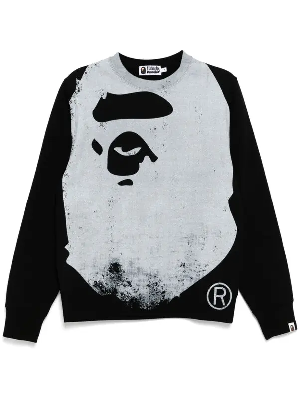 A BATHING APE Printed Sweater