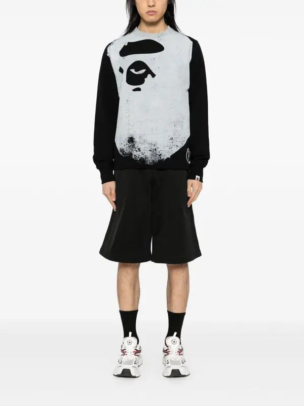 A BATHING APE Printed Sweater