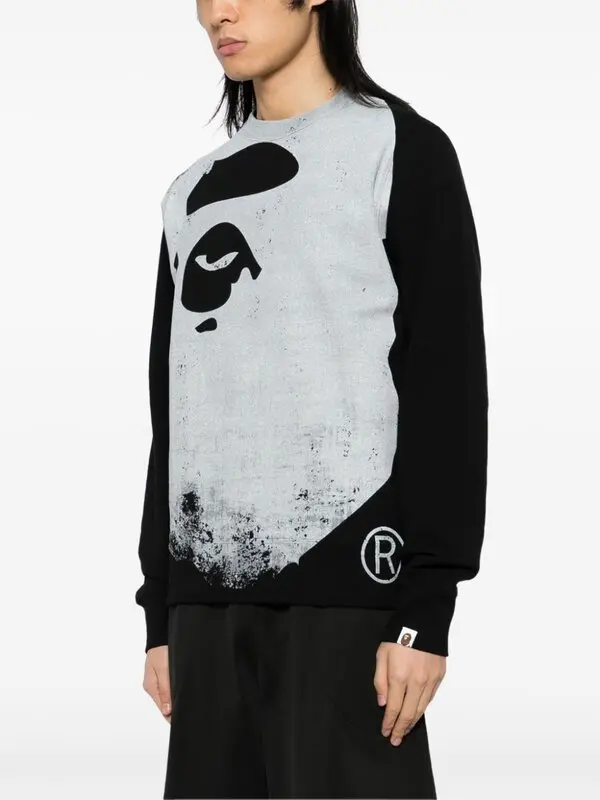 A BATHING APE Printed Sweater