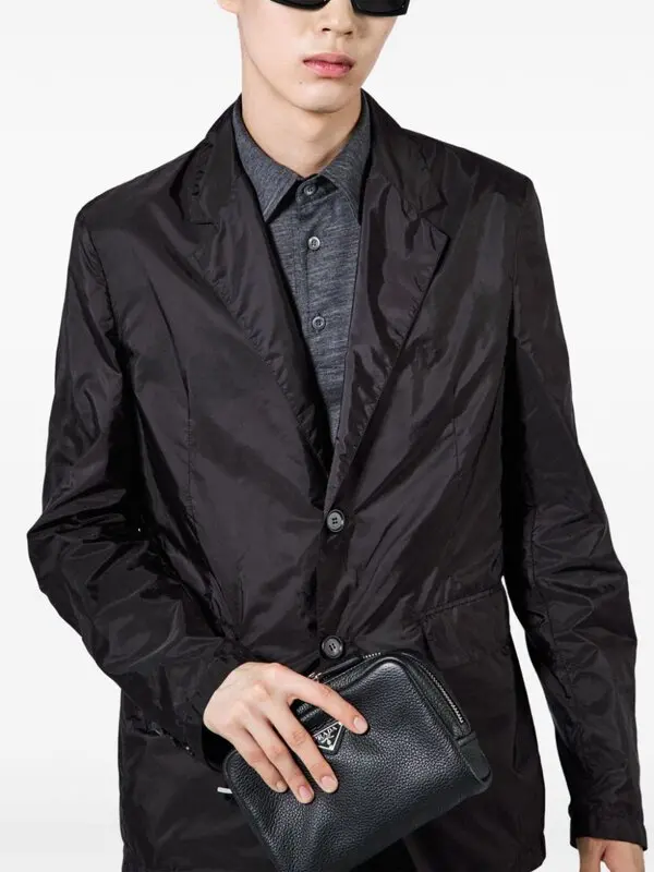 Prada Re-nylon Single-breasted Blazer