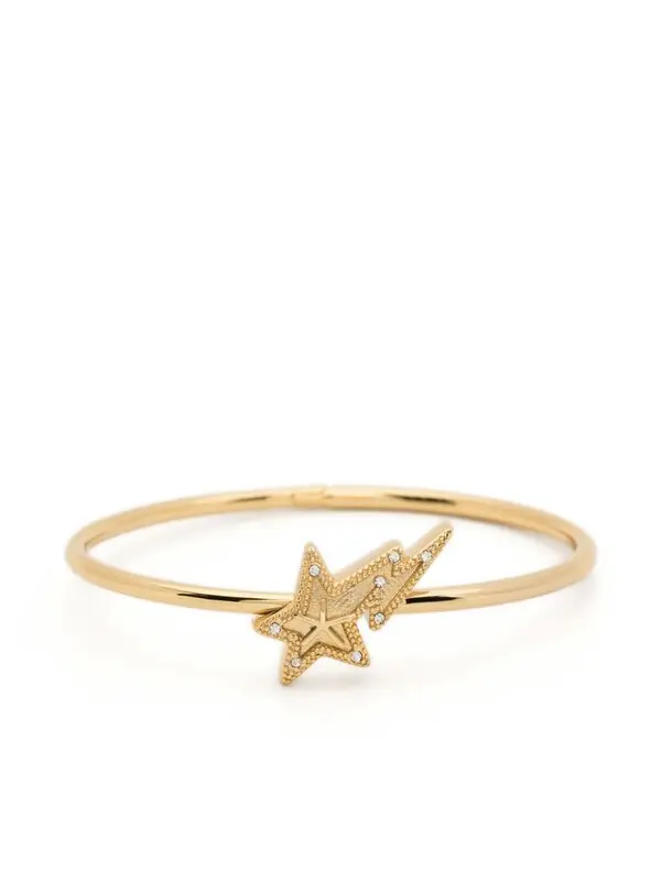 A BATHING APE Signature Star Bolt Bangle - Gold