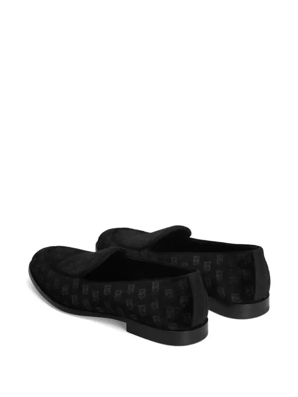 Dolce & Gabbana Velvet Slippers