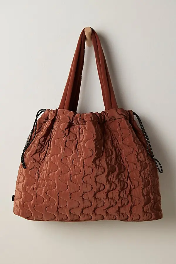 Free People Cloud 9 Tote Bag - Mocha