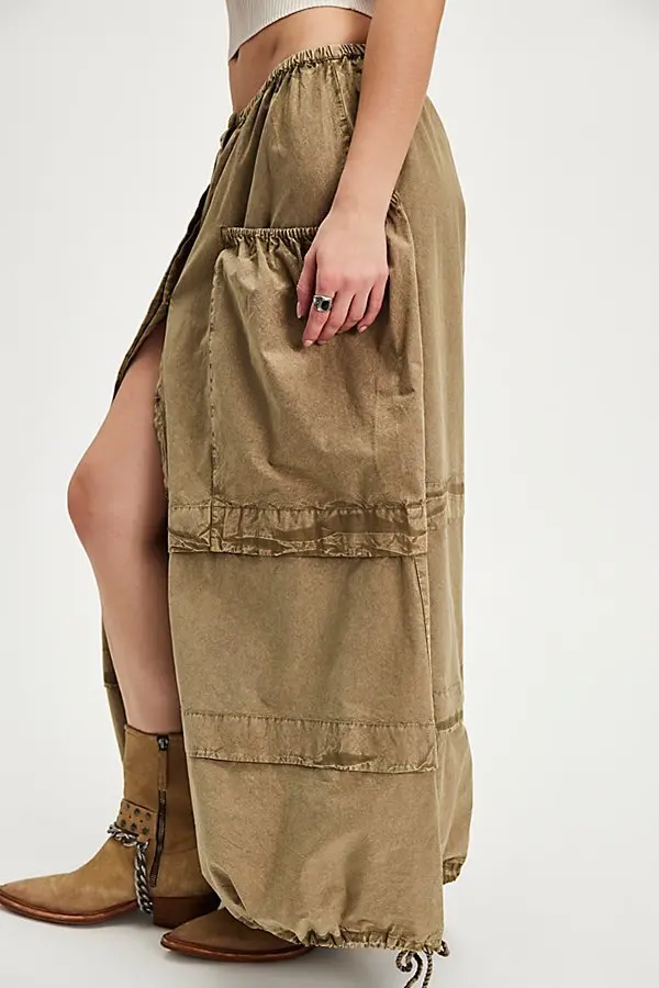 Free People Eloise Maxi Skirt In Caiman - 49% Off | Editorialist