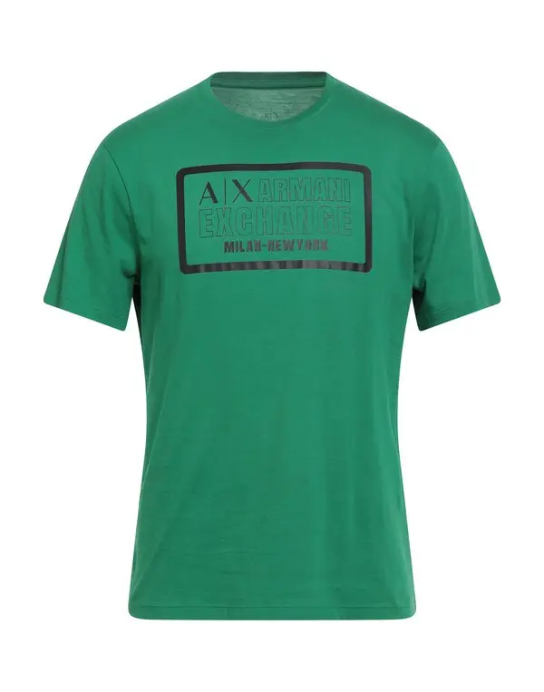 Armani Exchange T-shirt Size Cotton - Green
