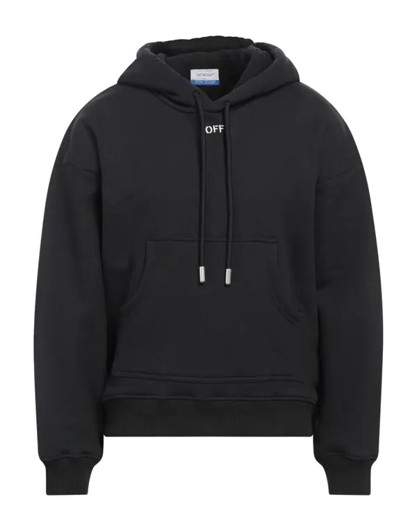 OFF-WHITE™ Fleece Embroidered Logo Hoodie