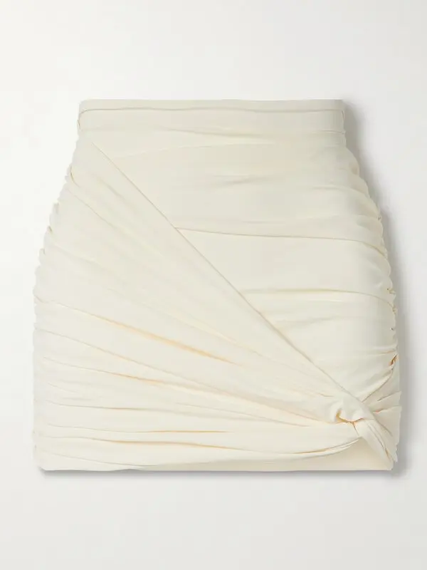Magda Butrym Twist-front Swim Skirt - White