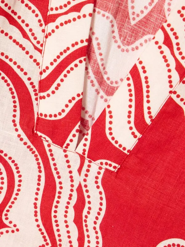 LEMLEM Theodora Printed Linen Maxi Dress