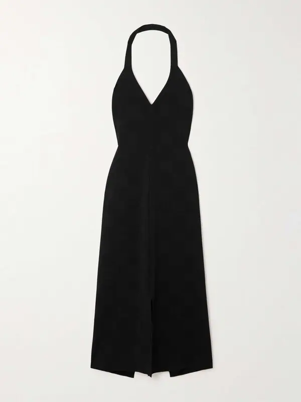 HIGH SPORT Amalia Jacquard-knit Midi Dress