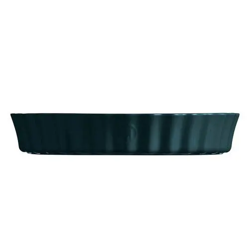 EMILE HENRY 12.6" X 2.2" Extra Large Deep Tart Dish - Ocean