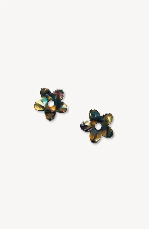 MACHETE Petite Flower Charms - Green Tortoise