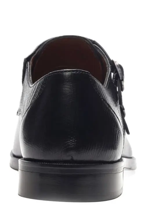 CARLOS BY CARLOS SANTANA Jack Double Monk Strap - Black