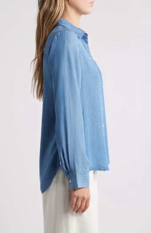 Caslon Chambray Button-up Shirt