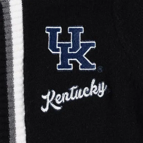GAMEDAY COUTURE Kentucky Wildcats Striped Hooded Cardigan Sweater