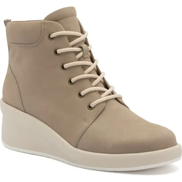 ABEO Passage Lace Up Boots - Beige - Regular