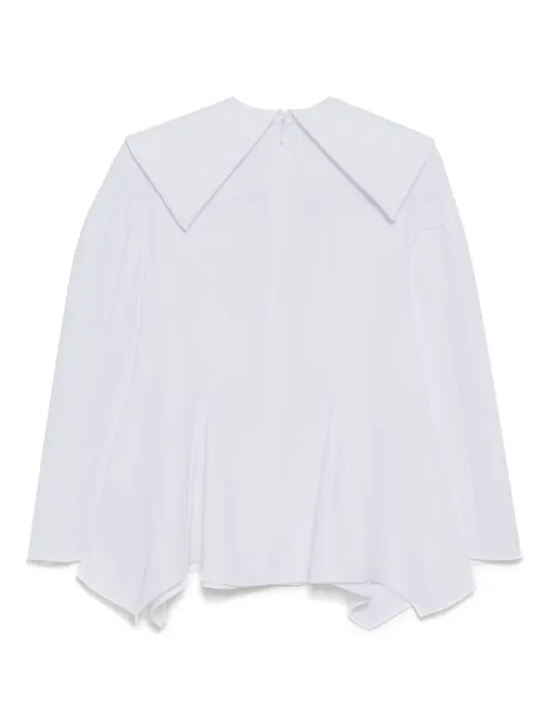 ENFOLD Sewing Detail Blouse