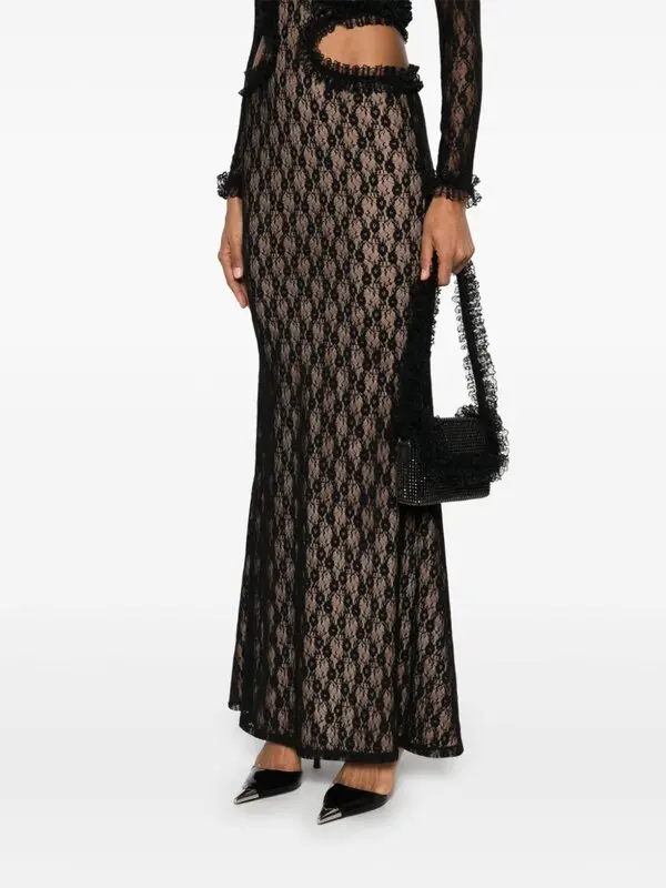 SELF-PORTRAIT Crystal-embellished Shoulder Bag