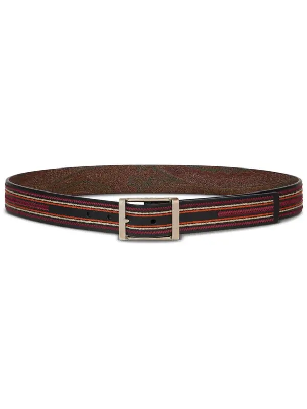Etro Reversible Belt - Black