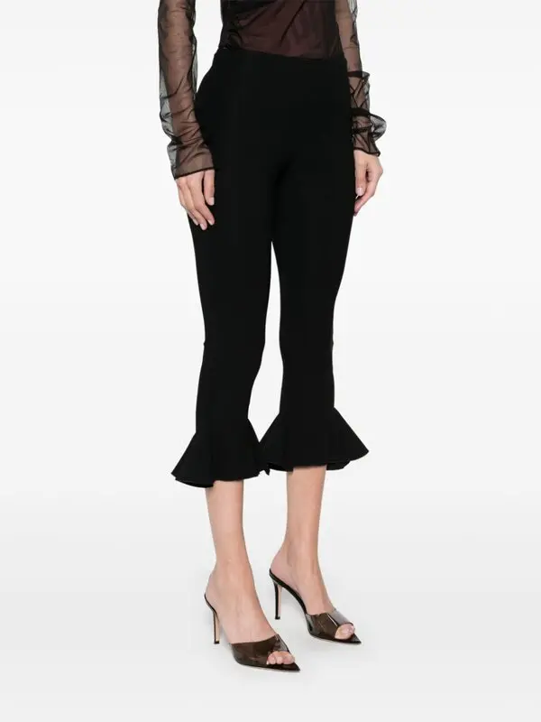 NENSI DOJAKA Cropped Flared Trousers
