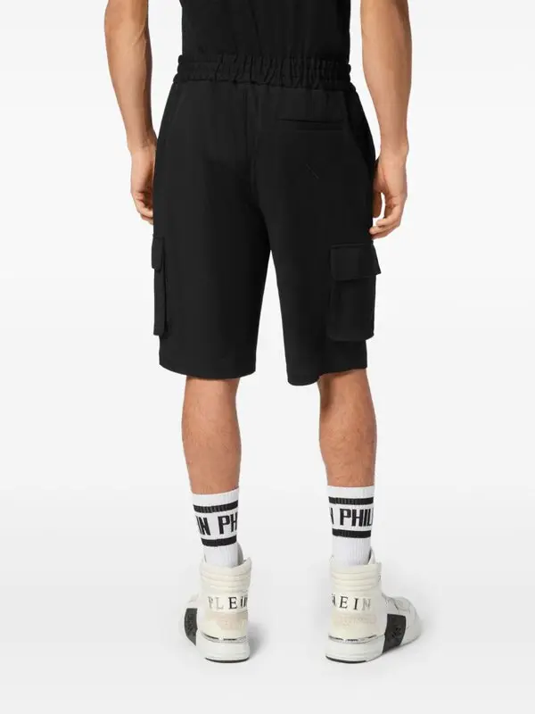 Philipp Plein Cotton Cargo Shorts