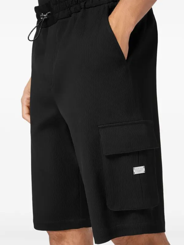Philipp Plein Cotton Cargo Shorts