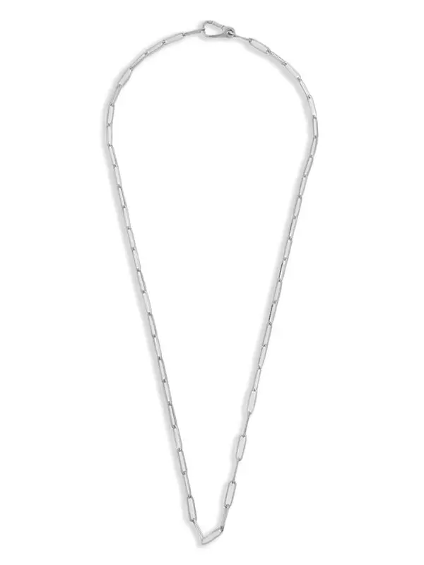 Mateo Sterling Paper Clip Chain Necklace - Silver