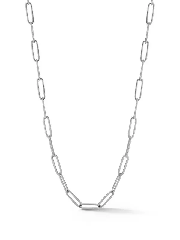 Mateo Sterling Paper Clip Chain Necklace