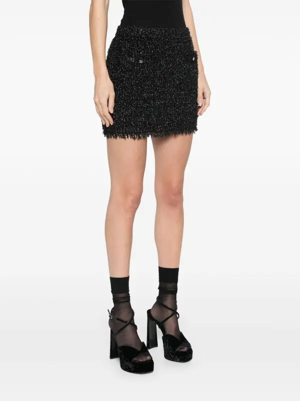 Gucci Lamé Mini Skirt
