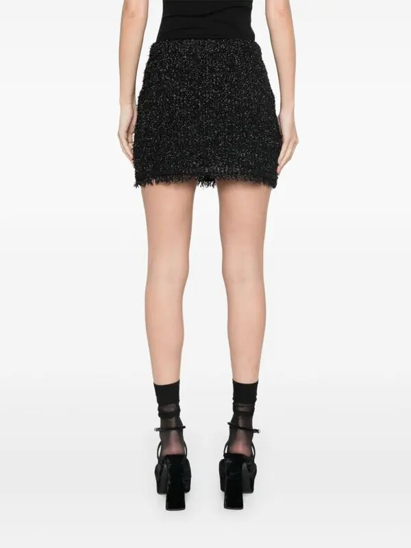 Gucci Lamé Mini Skirt